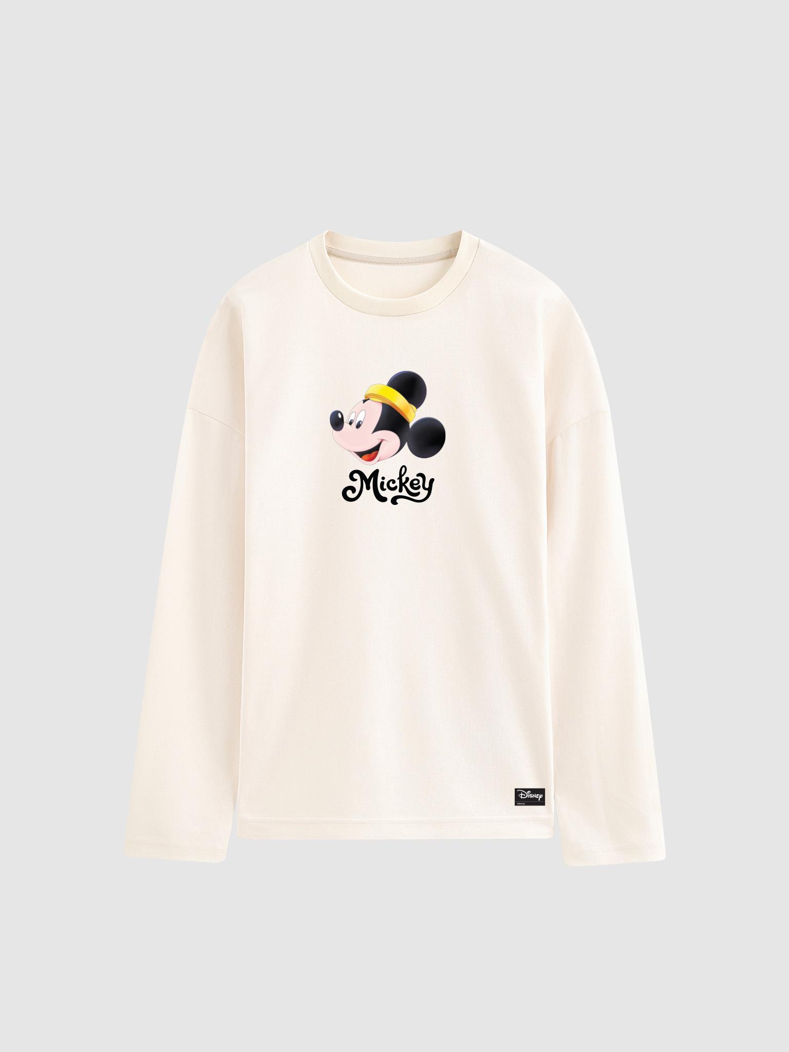 Áo Dài Tay Relax Mickey Tết Thoáng Khí, Thời Thượng, Cá Tính - Coolmate