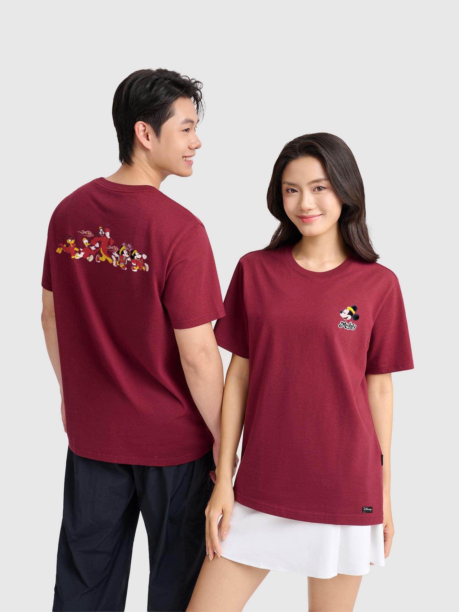 Áo Thun Mickey Du xuân Thoáng Khí, Mềm Mại Rạng Rỡ Đón Xuân - Coolmate