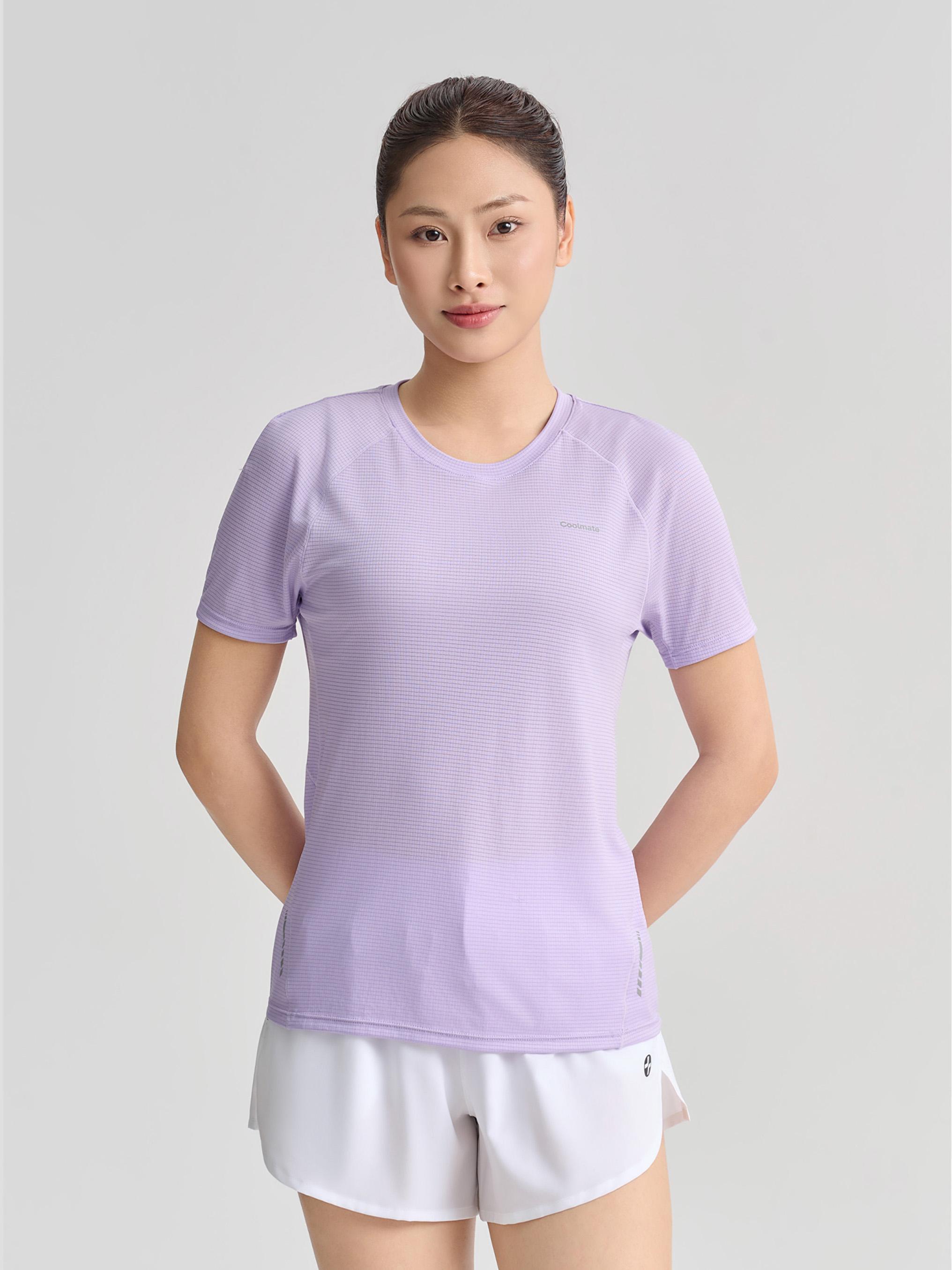 Áo Thun Chạy Bộ Nữ Essentials Siêu Nhẹ, Thoáng Mát Vượt Trội - Coolmate