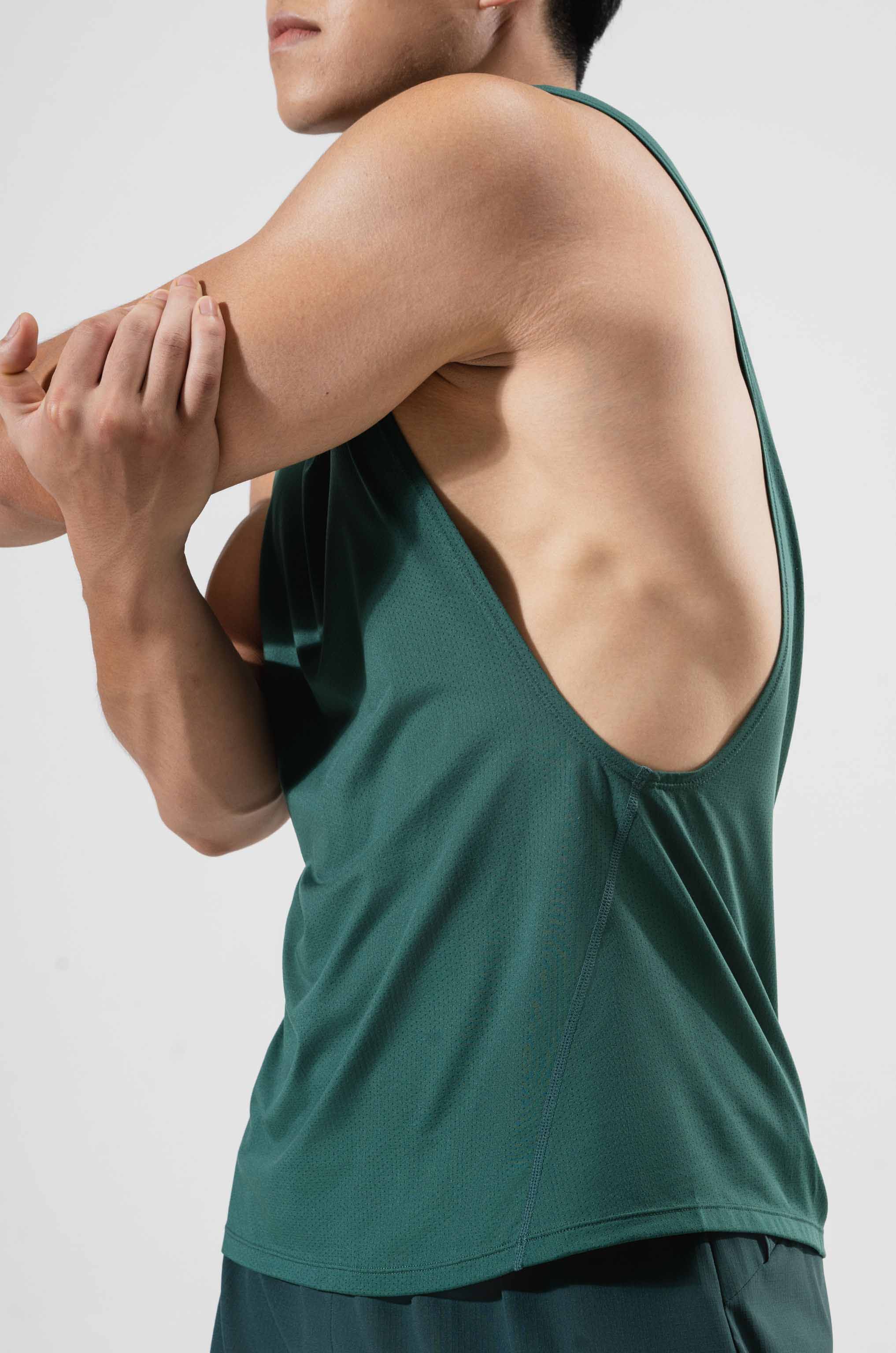 Tank Top Nam Khoét Nách Sâu | Co Giãn, Thấm Hút - Coolmate