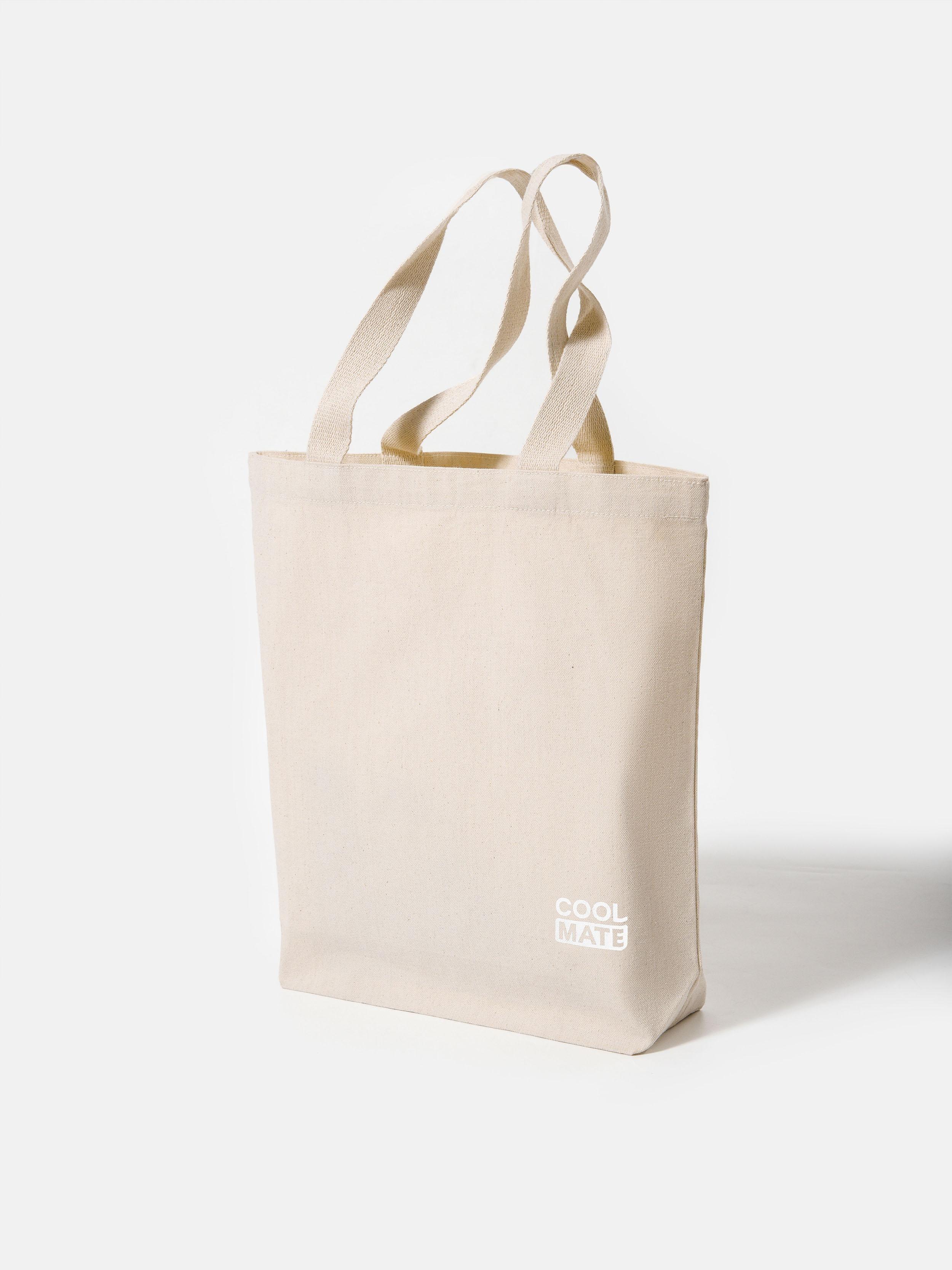 Ưu đãi - Túi Tote Canvas in logo Coolmate - Coolmate