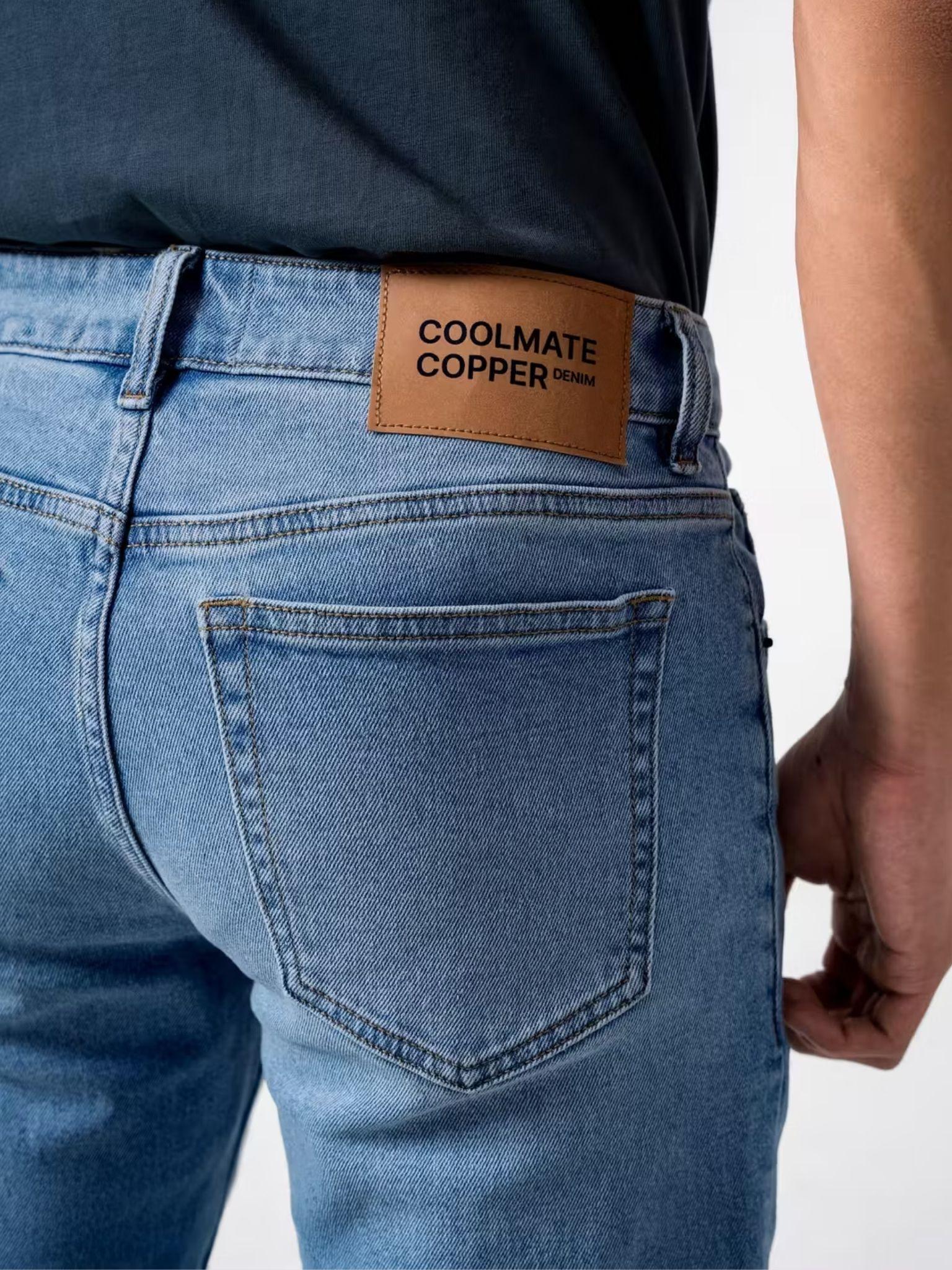 Coolmate x Copper Denim | Quần Jeans Nam Dáng Slim Fit Cao Cấp - Coolmate