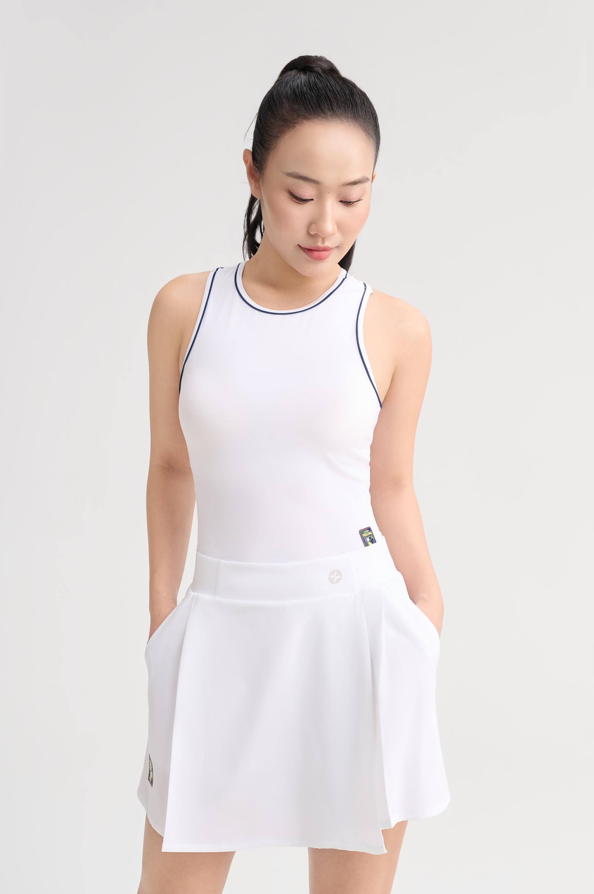 Quần Váy xếp ly Pickleball Volley Essentials Tôn Dáng, Co Giãn - Coolmate
