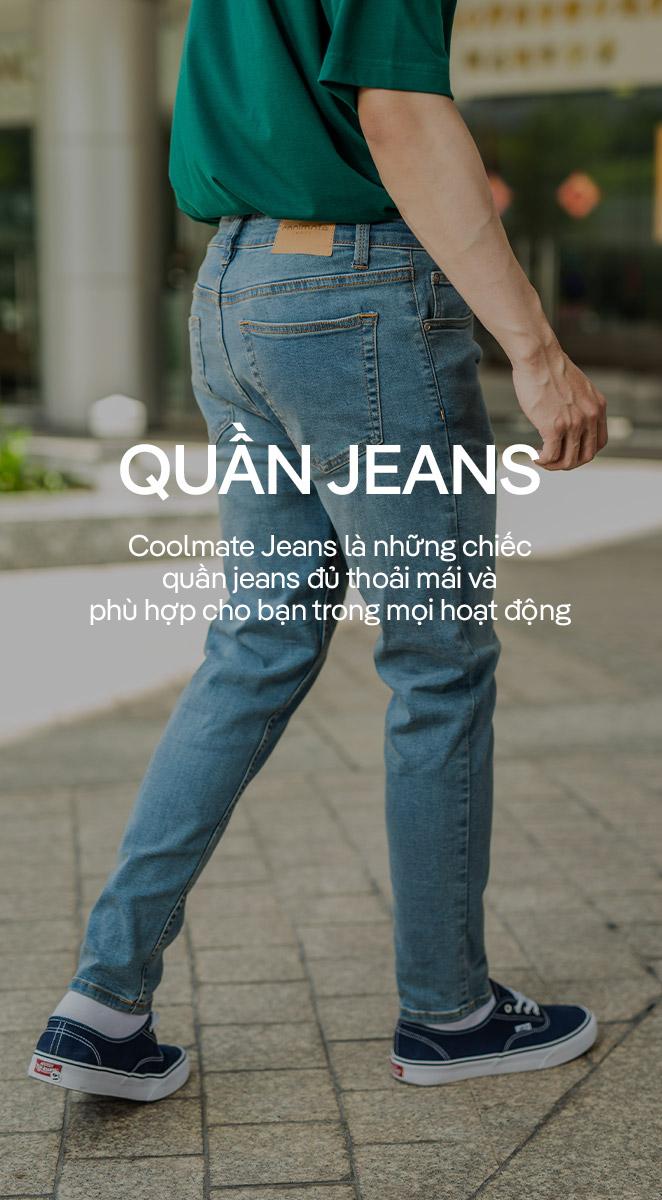 Quần Jeans Nam Dáng OG Slim Chính Hãng, Đẹp & Cao Cấp - Coolmate