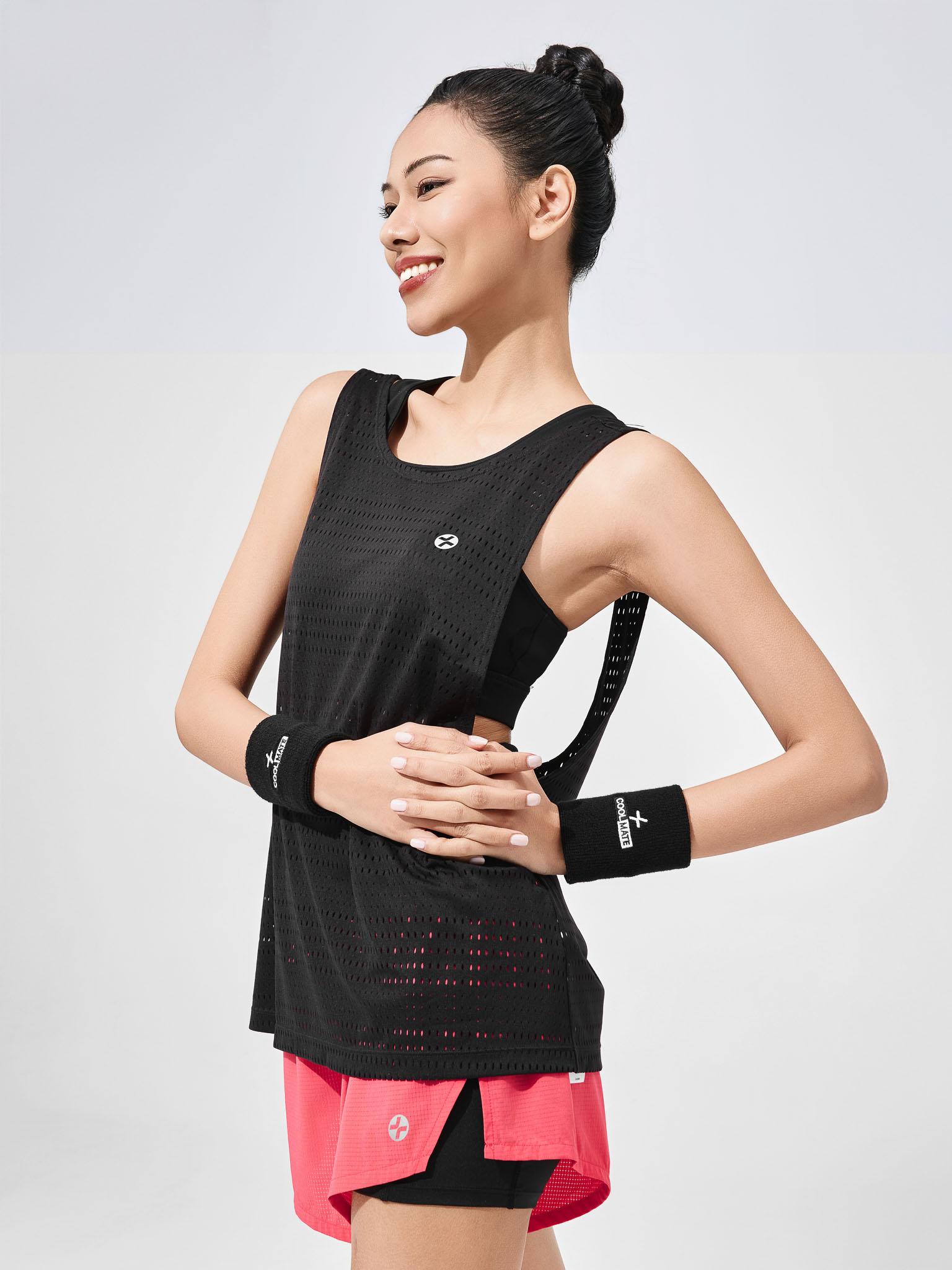 Áo Chạy Bộ Nữ Mesh Tank - Nhanh Khô, Thoáng Khí Tối Đa - Coolmate