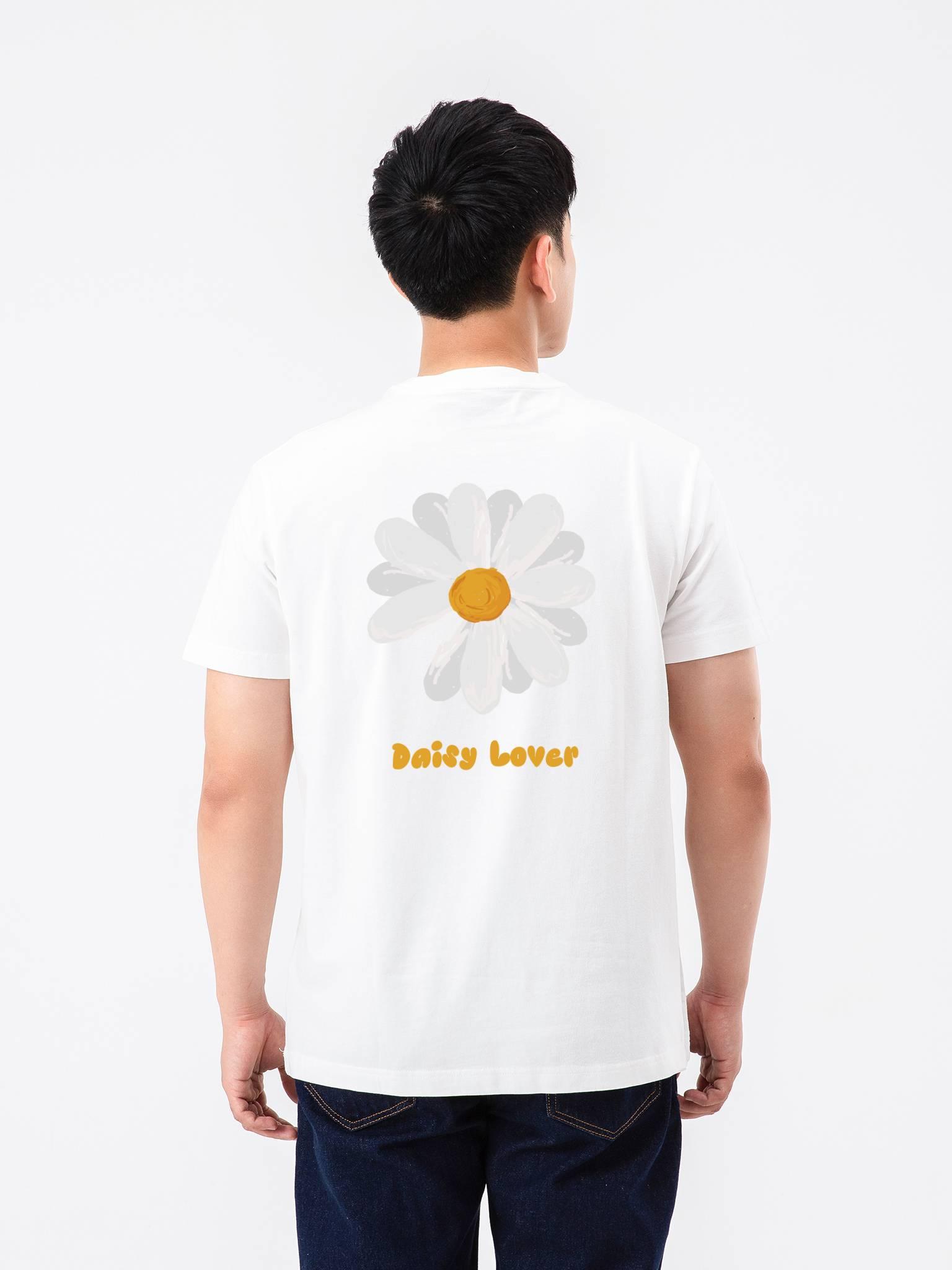 Áo thun Cotton Compact Hoa Cúc Mini Dày Dặn, Thoáng Khí - Coolmate