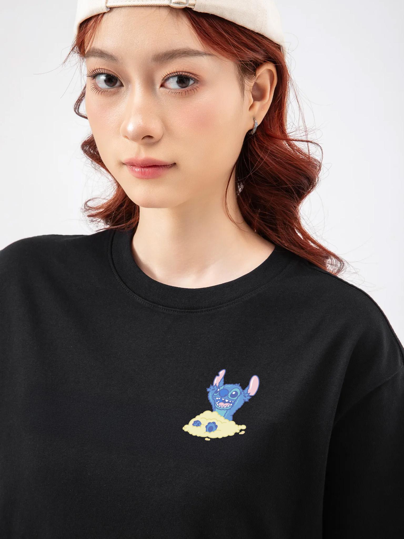 Áo thun Relaxed Fit Regular Disney Stitch Is Coastal Cool - Coolmate