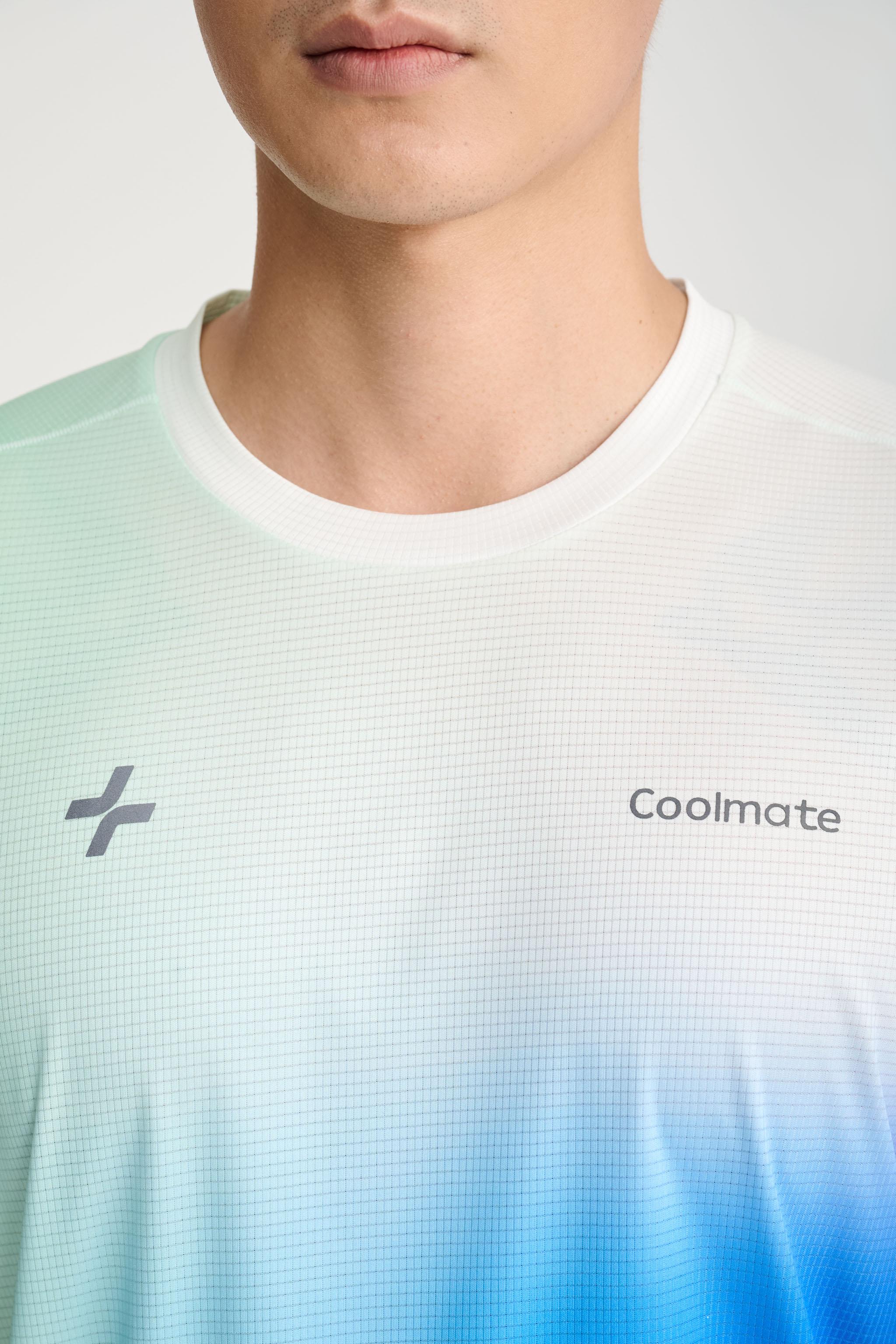 Tshirt Running Nam Graphic Aurora Flow Thoáng Khí - Coolmate