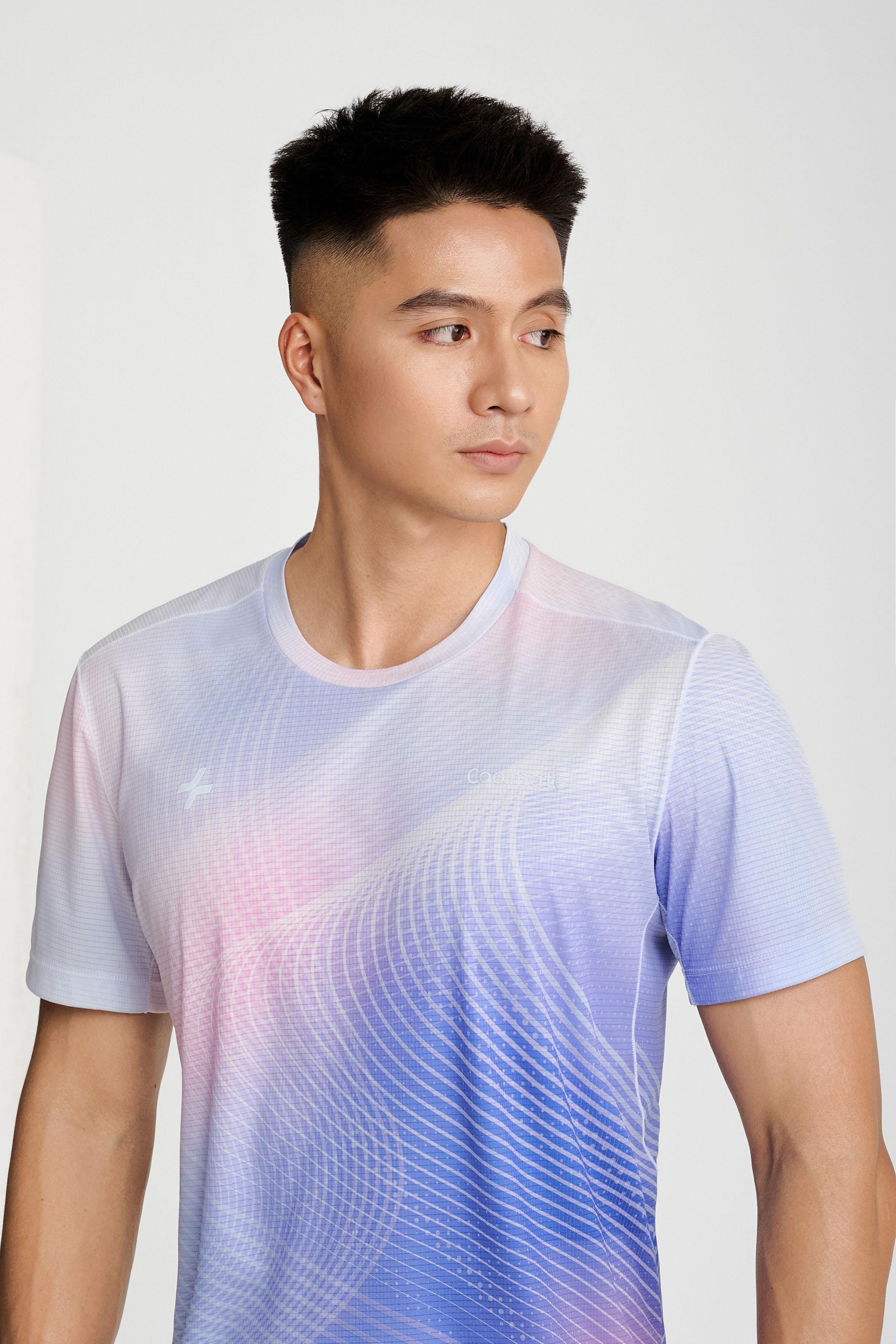 Tshirt Chạy Bộ Nam Airflow Luman Wave Thoáng Khí - Coolmate