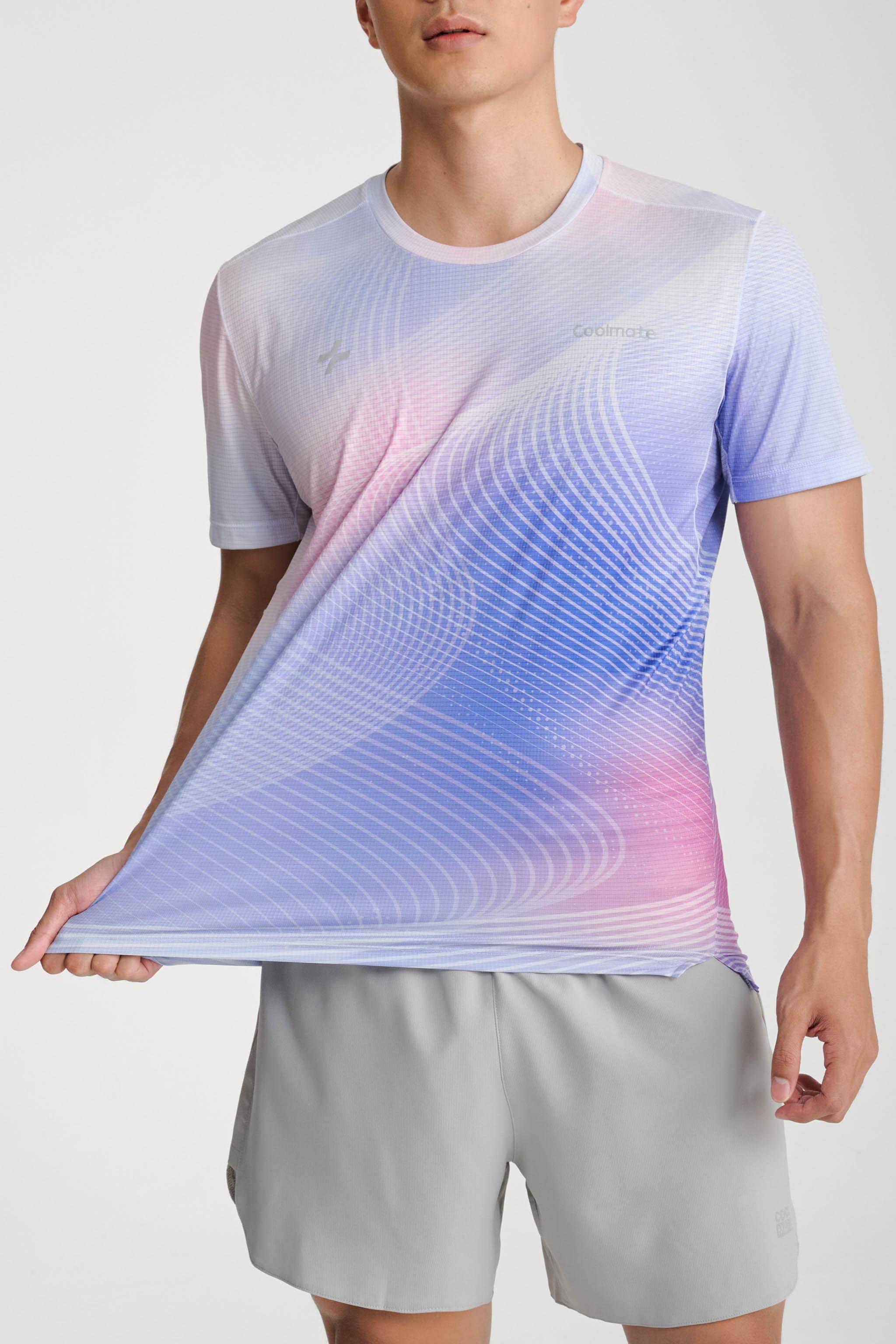 Tshirt Chạy Bộ Nam Airflow Luman Wave Thoáng Khí - Coolmate