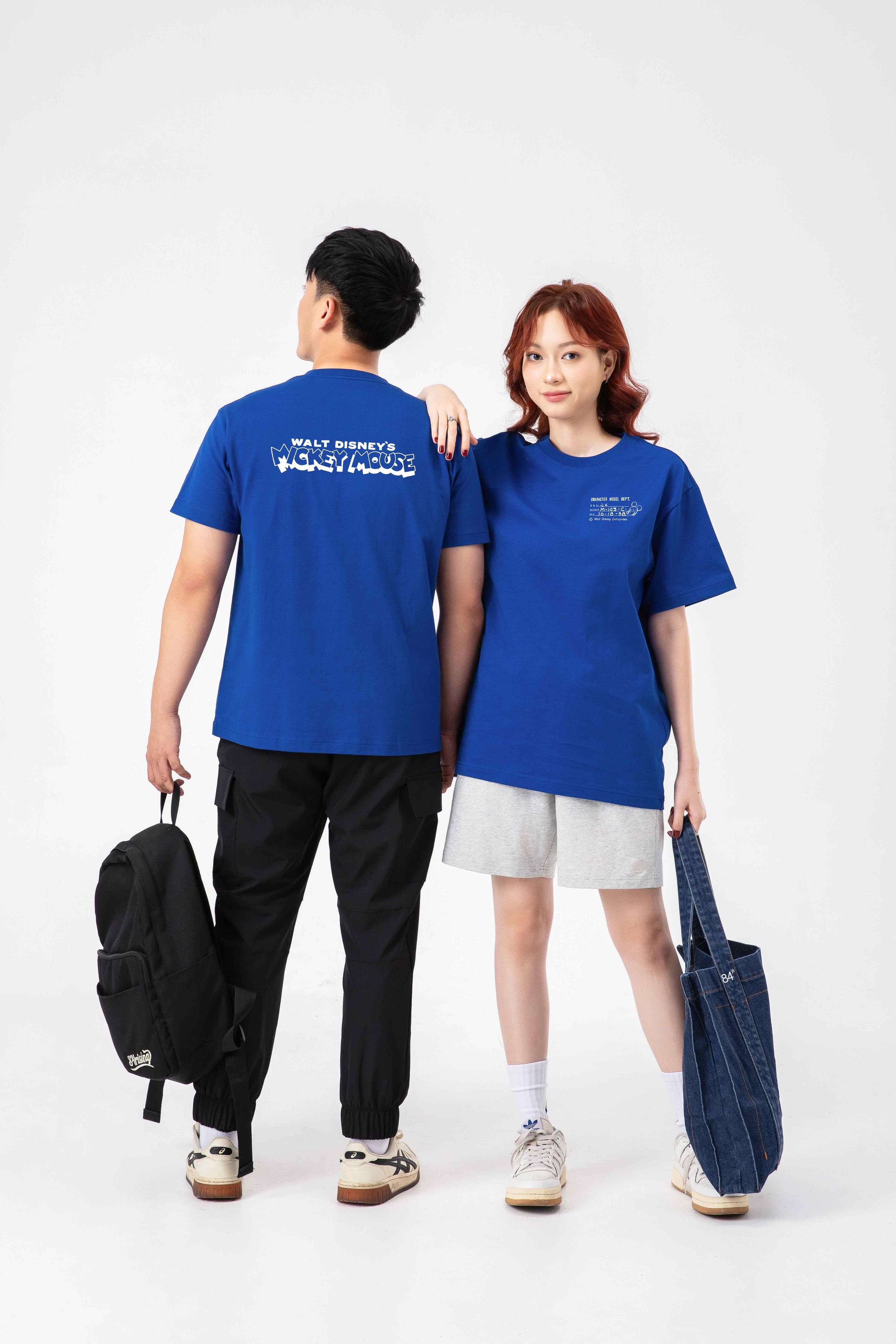 Áo thun Relaxed Fit 84RISING Starring Mickey Mouse - 100% Cotton USA ...