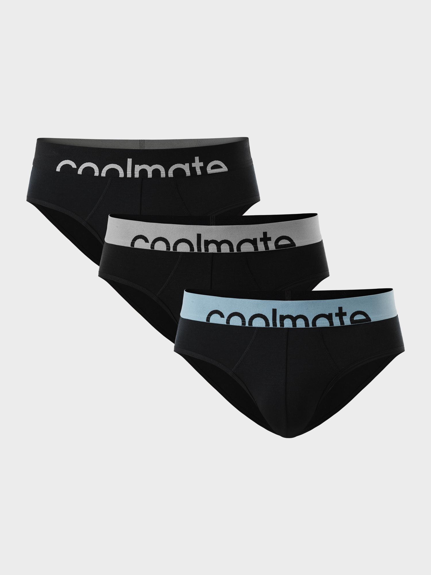 Combo 3 Quần Lót Nam tam giác Lenzing Modal cạp logo Coolmate - Coolmate