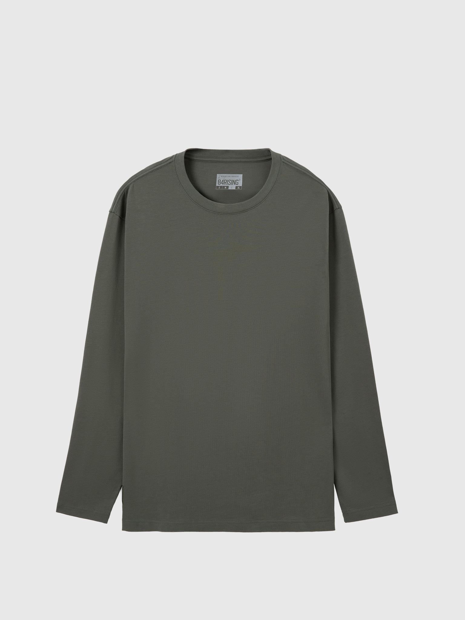 Áo thun dài tay 100% Cotton Relax Fit - Thấm hút tốt, bền đẹp, giữ ấm ...