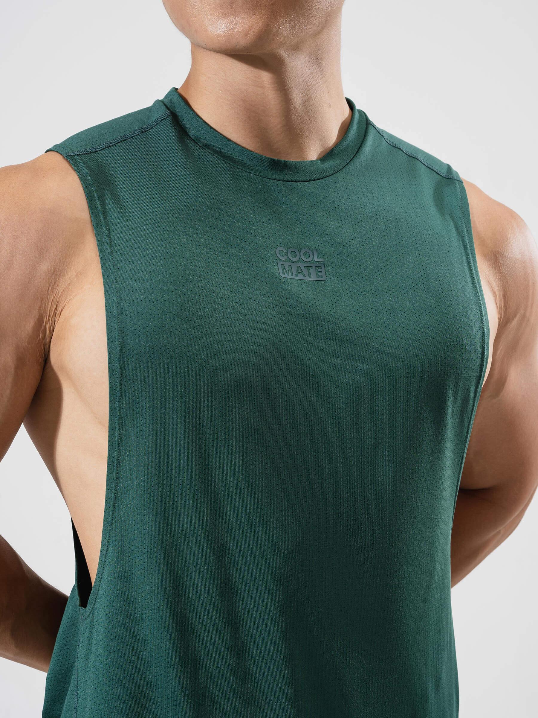 Tank Top Nam Khoét Nách Sâu | Co Giãn, Thấm Hút - Coolmate