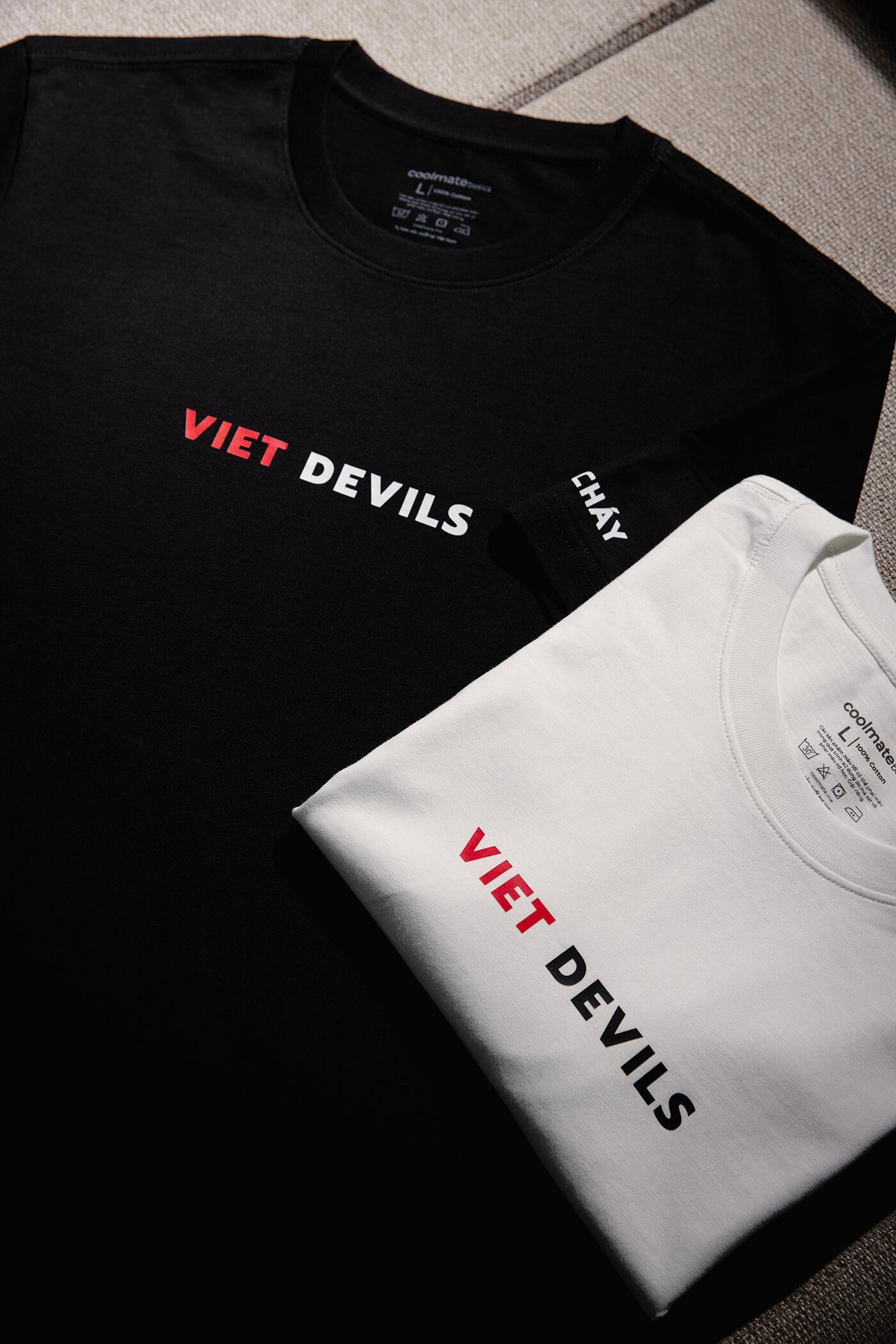 Áo Thun Nam Phiên Bản Viet Devils - Eternal Fire Mềm Mại, Thoáng Mát - Coolmate