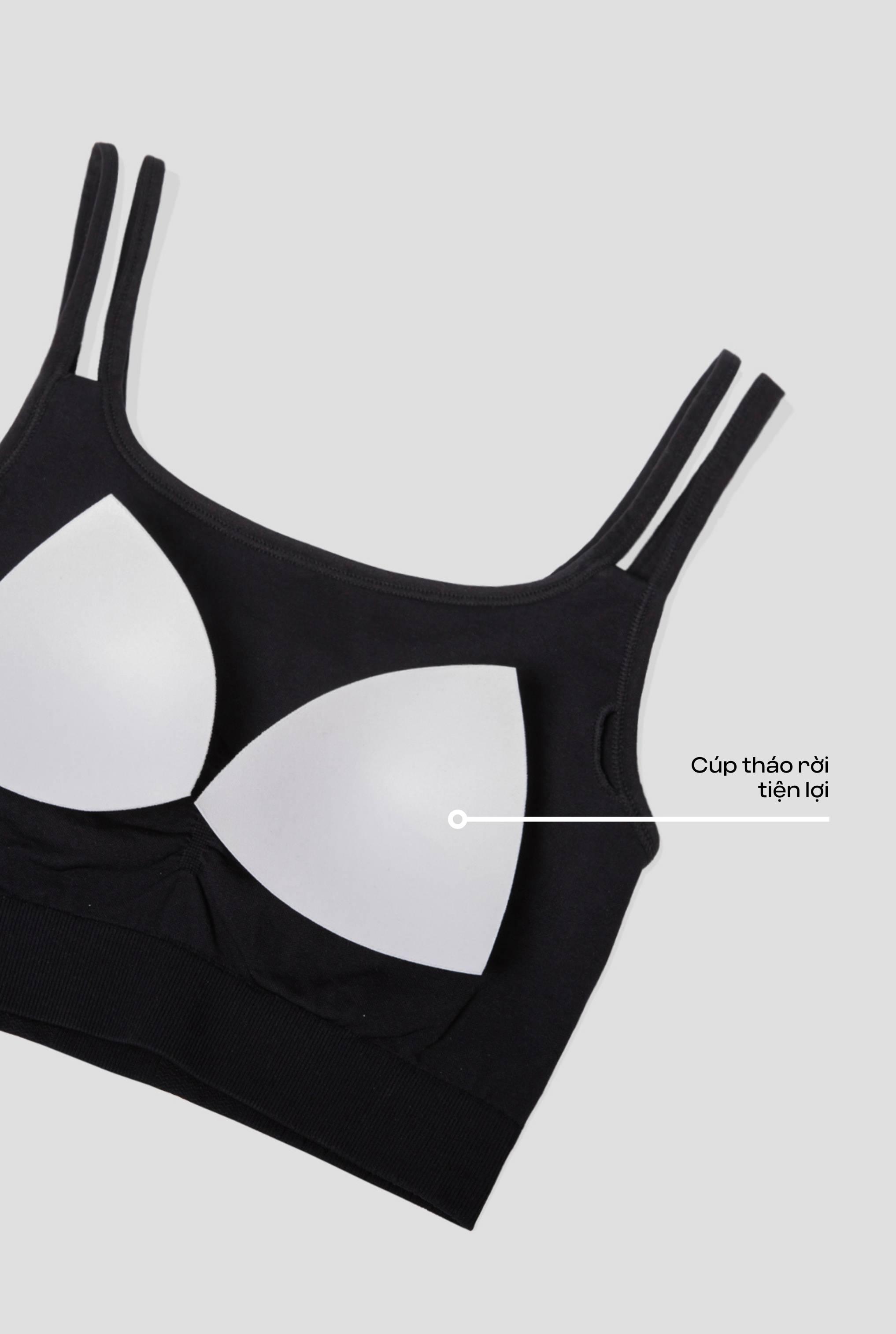 Áo Bra Thể Thao Classic Vital Seamless Nâng Đỡ Tốt, Mềm Mại - Coolmate
