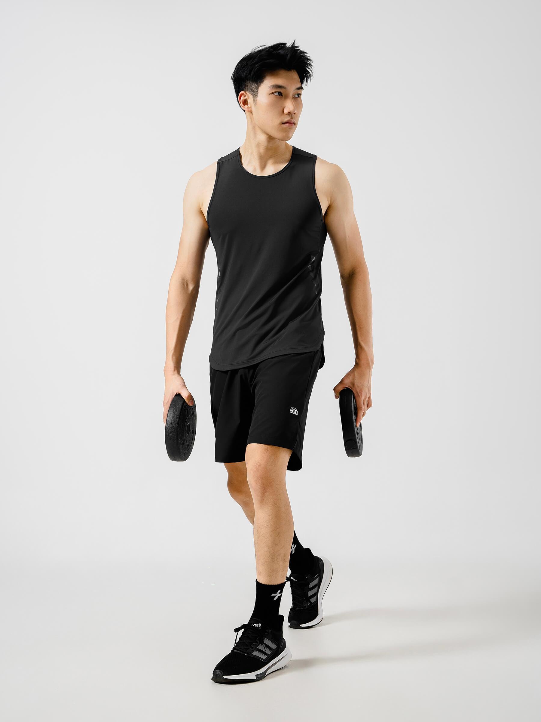 Quần Shorts Nam Tập Gym 7 inch Essentials Co Giãn - Coolmate
